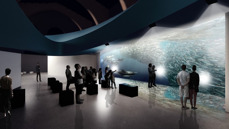 Allestimento ad alto impatto emozionale: le ex Galeazze a Portoferraio ...