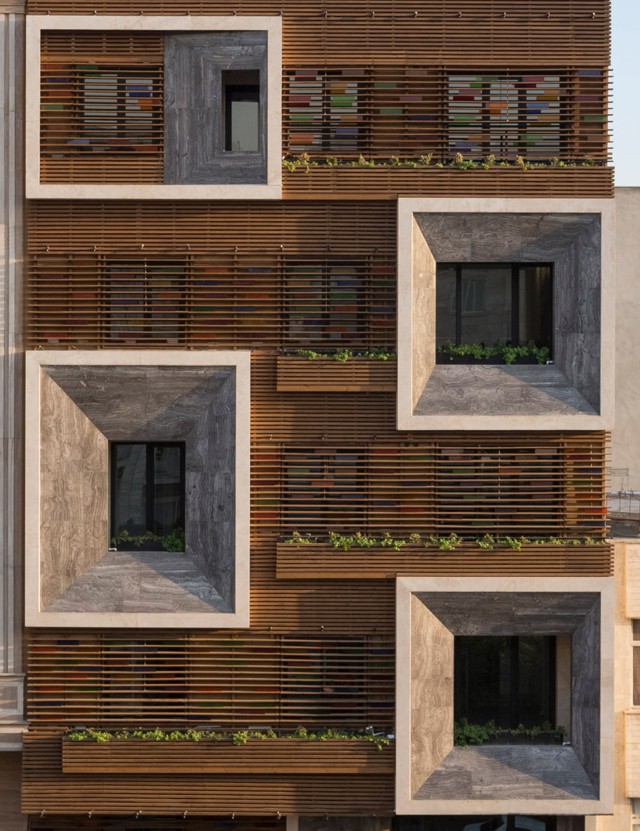 Irán: Edificio de departamentos Orsi Khaneh, Teherán – Keivani ...