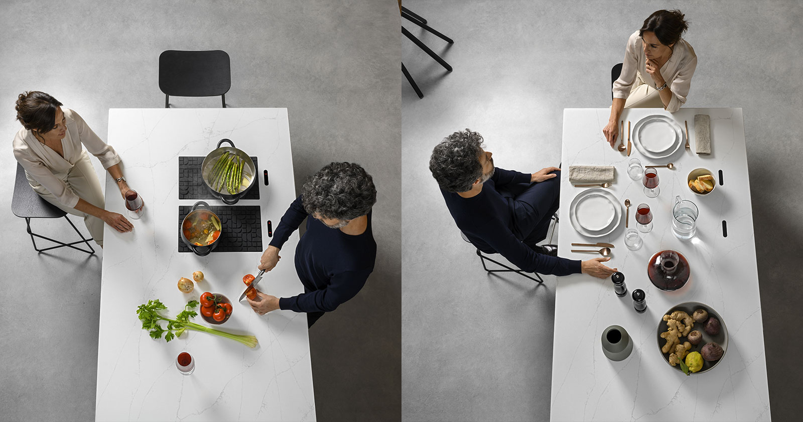 Lapitec Chef, il piano cottura ad induzione invisibile – rassegna p+A